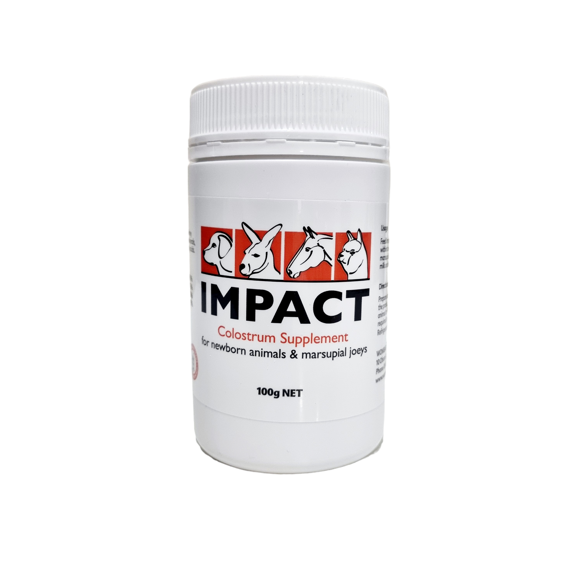 Impact Colostrum 25gm, 100gm, 250gm or 500gm from – OZ FUR KIDS ...