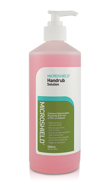 Microshield Hand Rub Solution 500 mL- No Water Required! – OZ FUR KIDS ...